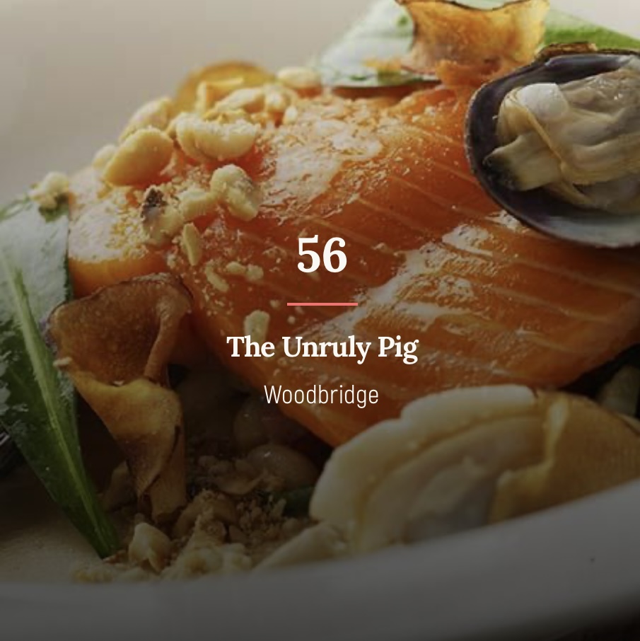 The Unruly Pig - UK's Best Gastropub - Michelin Guide | Woodbridge Suffolk
